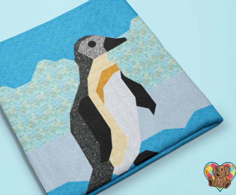 Penguin Quilt Block Pdf Pattern Penguin Quilt Pattern Pdf - Etsy