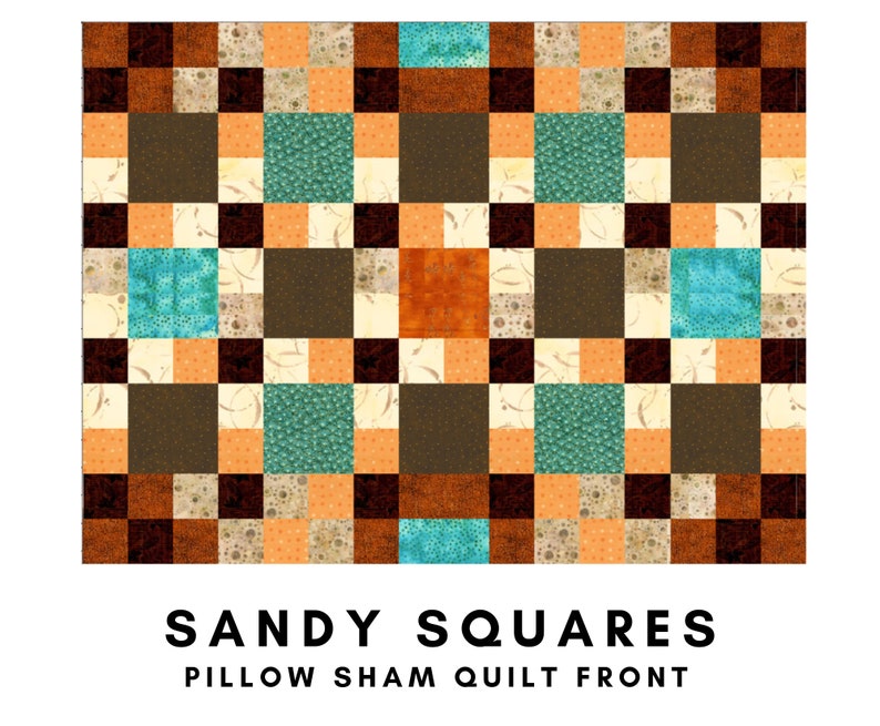 Sandy Squares Quilt Block Pattern Downloadable PDF Quilt Pattern ...