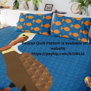 Puffin Downloadable Quilt Block Pdf Pattern | Puffin Quilt Pattern Pdf ...