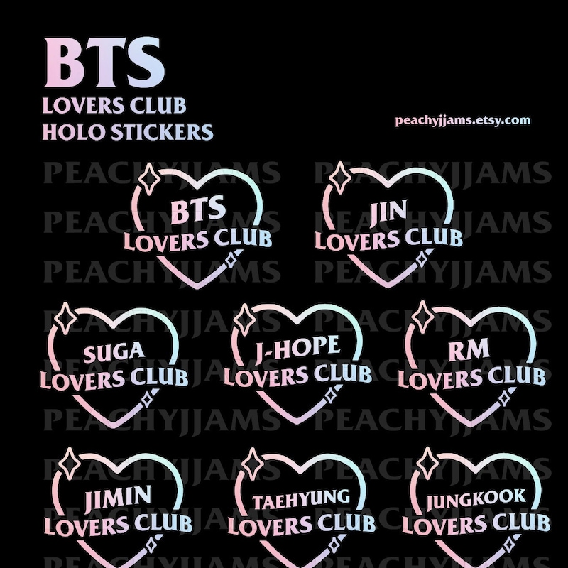Bts Decal - Etsy