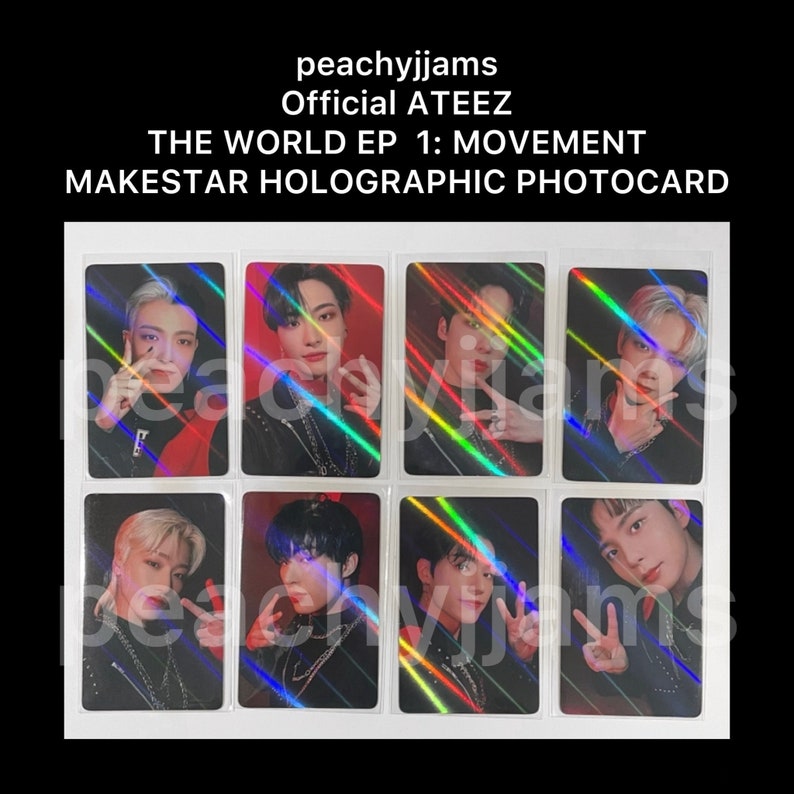 Official Ateez Fever the World Ep 1: Movement Makestar - Etsy