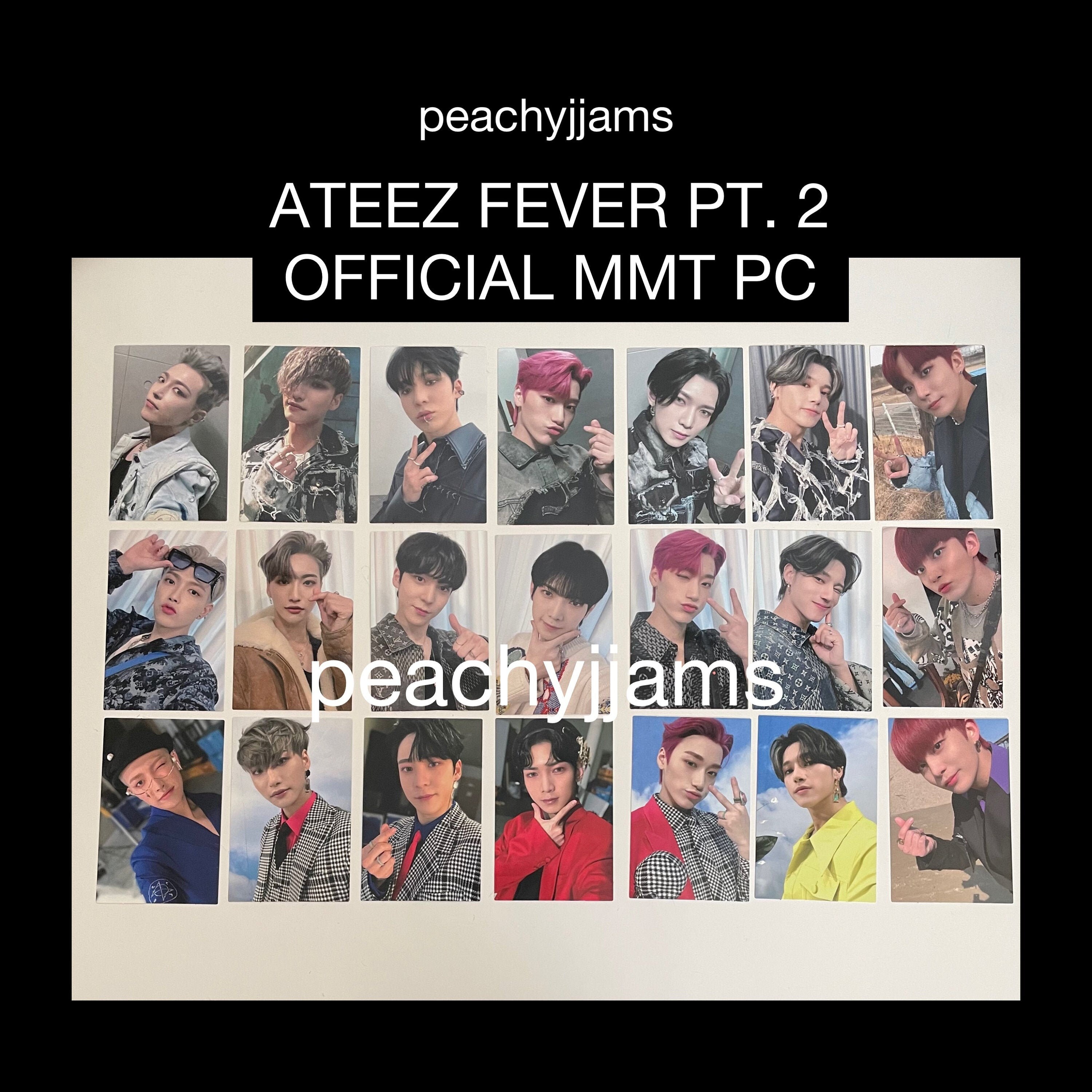Ateez Fever PT 2 MMT Album PCS Etsy Espa a