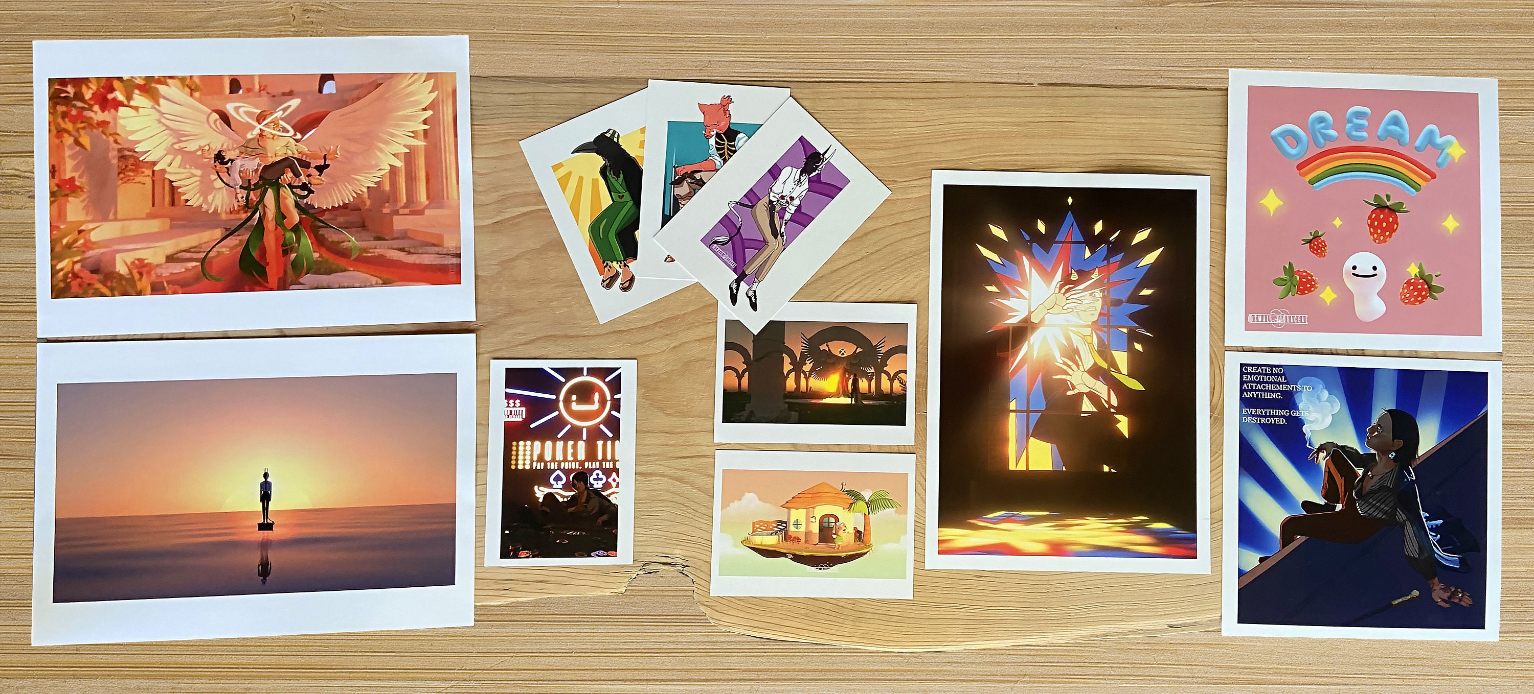 Technoblade Small Print - Etsy