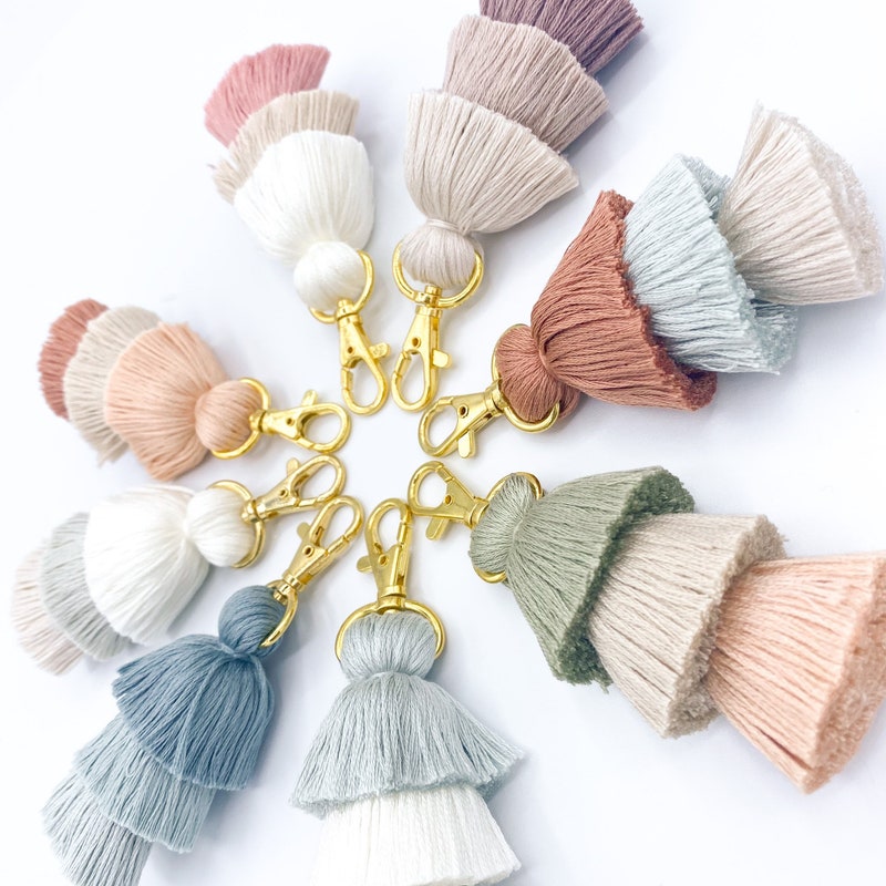 Tassel Keychain - Etsy