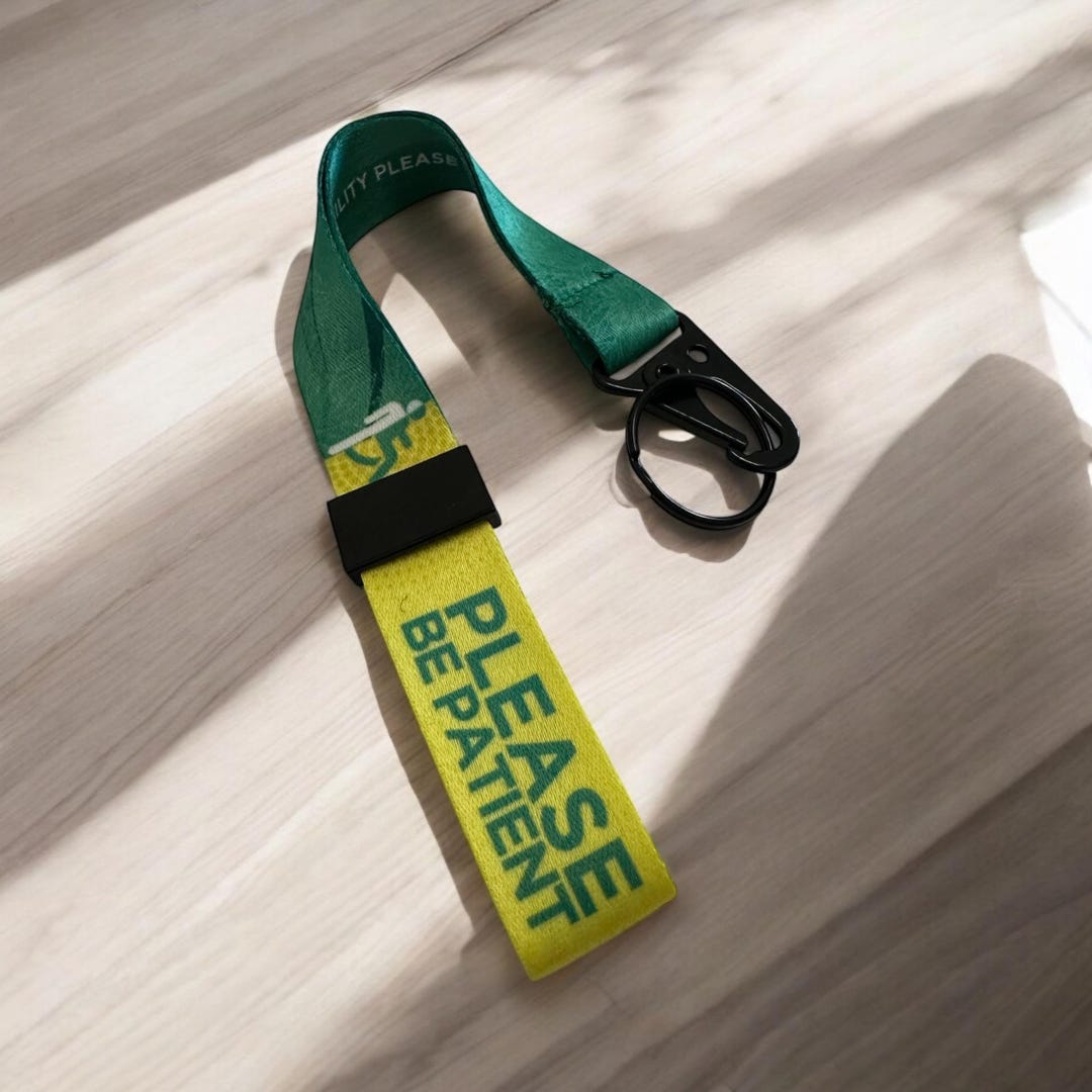 Hidden Disability Wrist Lanyard With Keyring - Etsy