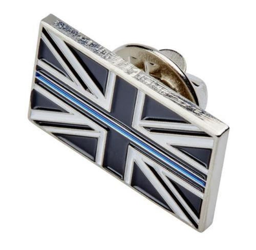 Thin Blue Line Pin Badge Police Remembrance - Etsy