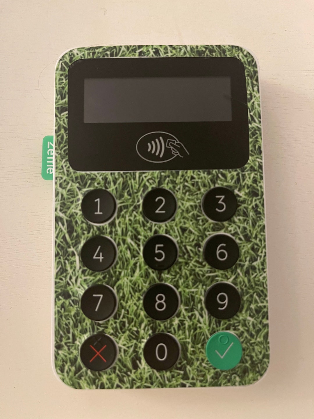 Exclusive Izettle ( Zettle ), Custom Skin Wrap GRASS - Etsy