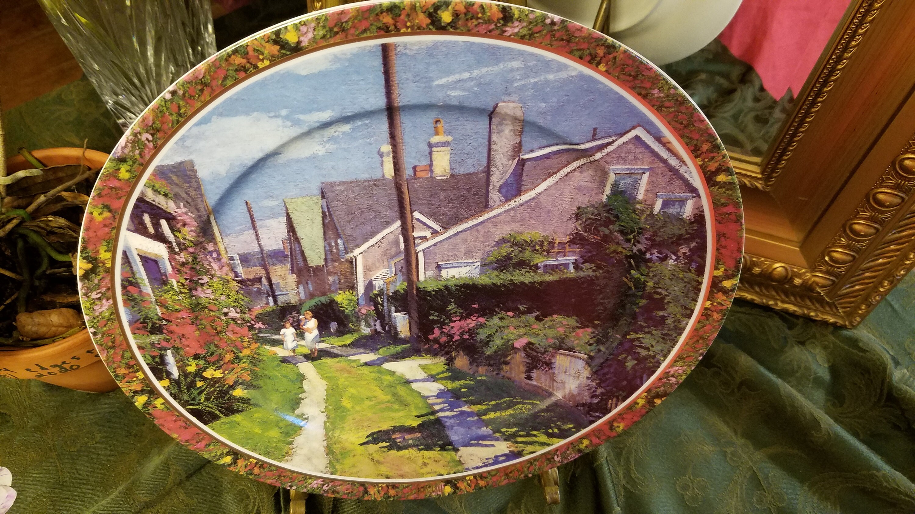 Goebel Collector's Plate summer Roses Limited Edition 23out of 1000 ...