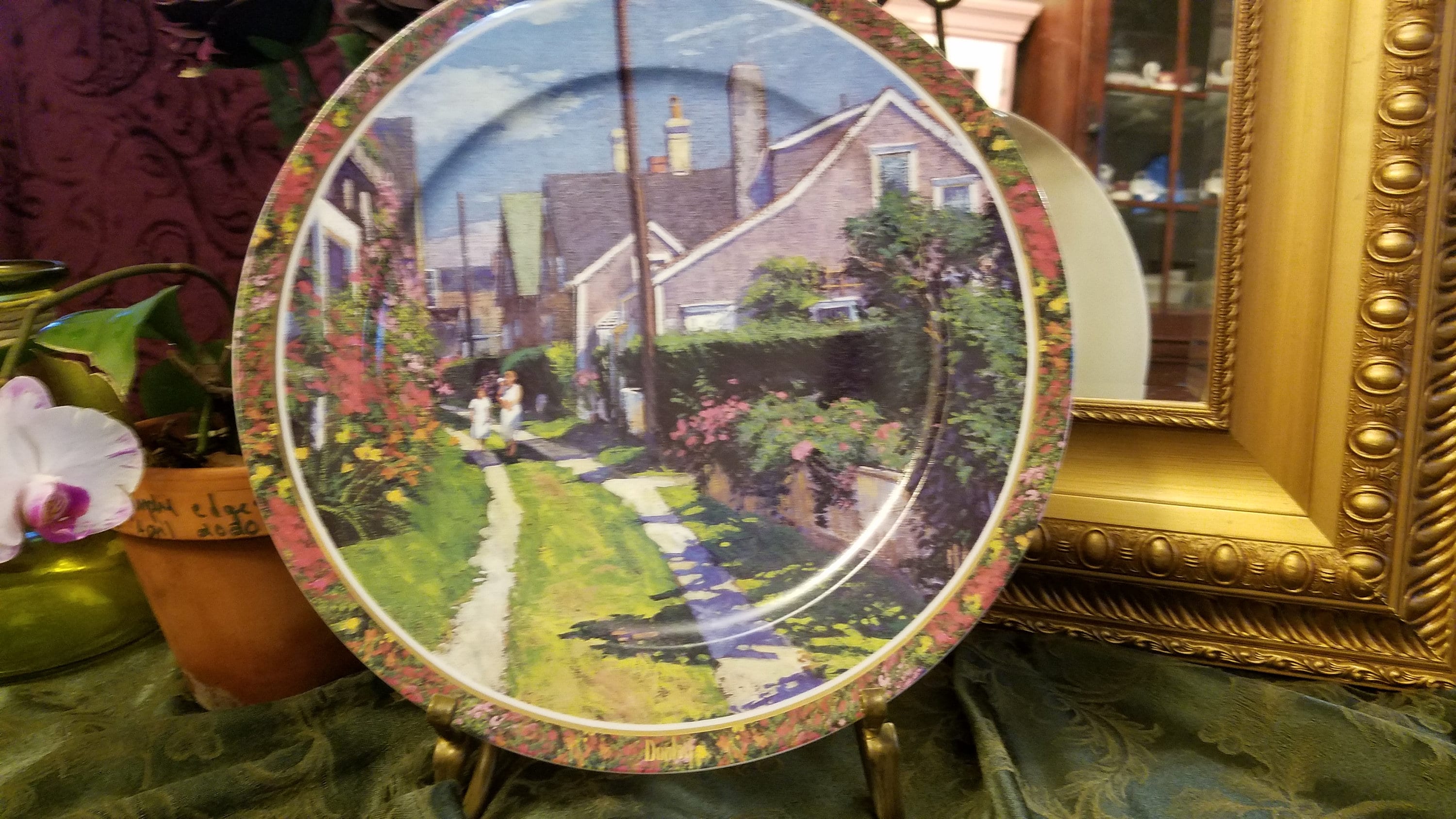 Goebel Collector's Plate summer Roses Limited Edition 23out of 1000 ...