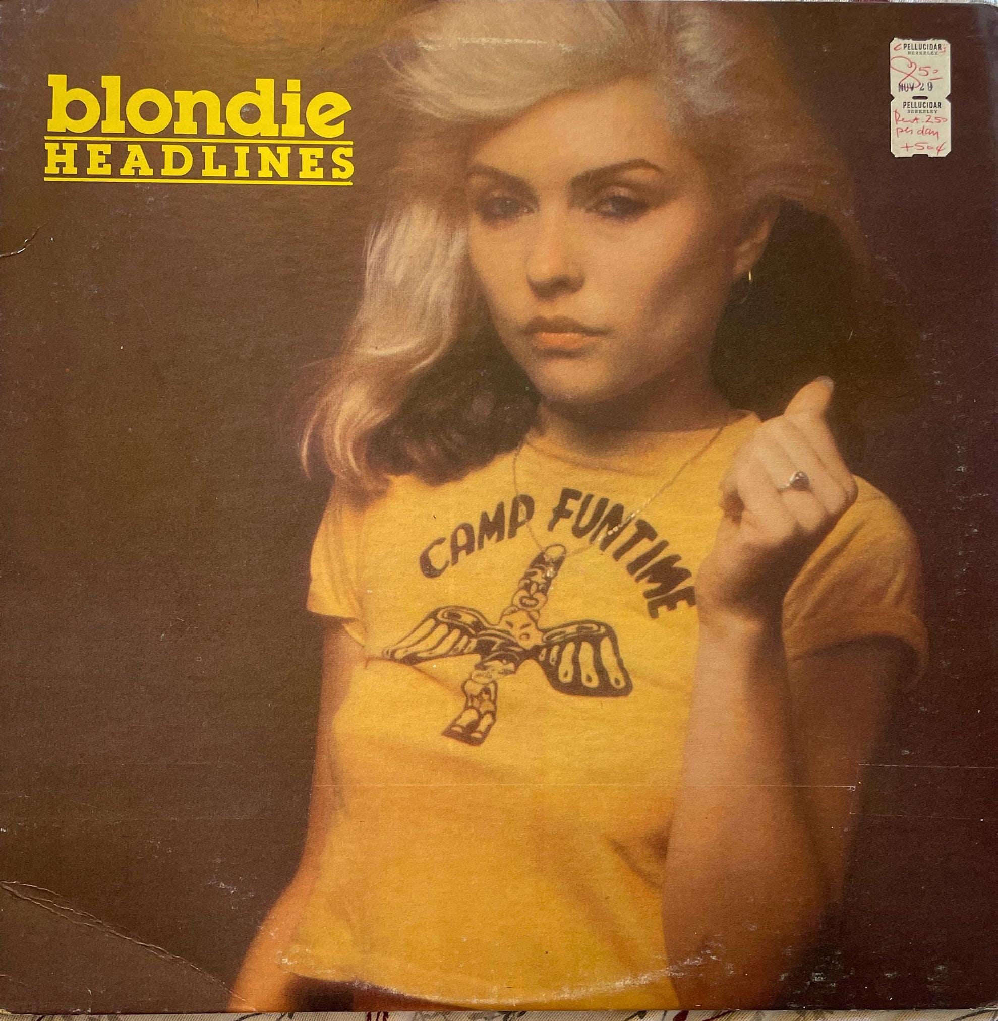 Blondie RARE LP "headlines" Out of Print 1978 NM- Vinyl, V.G. Sleeve ...