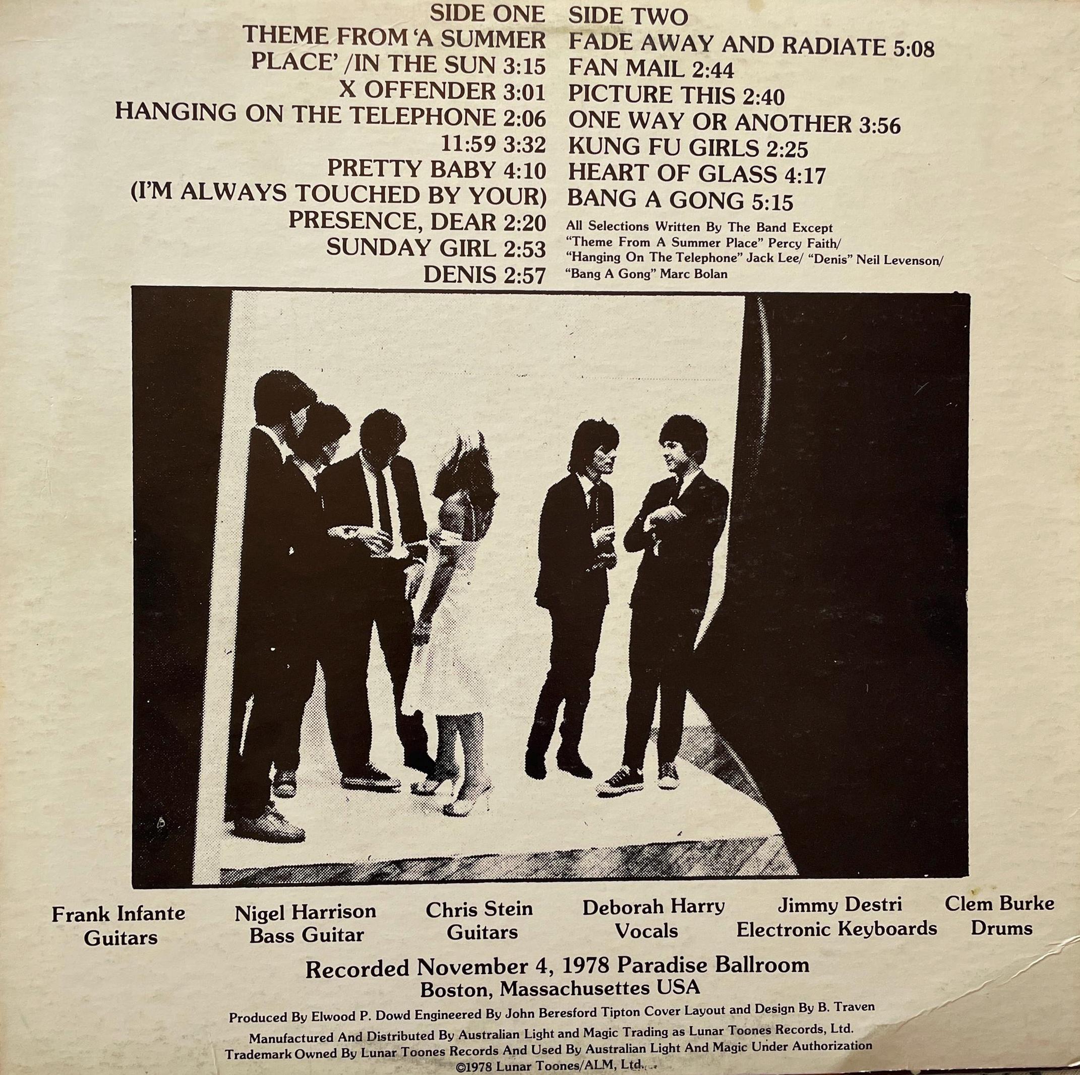 Blondie RARE LP "headlines" Out of Print 1978 NM- Vinyl, V.G. Sleeve ...