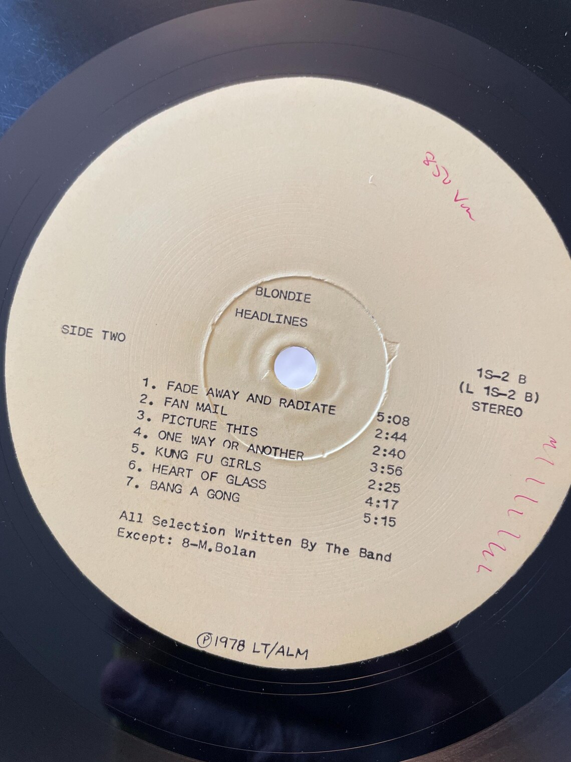 Blondie RARE LP "headlines" Out of Print 1978 NM- Vinyl, V.G. Sleeve ...