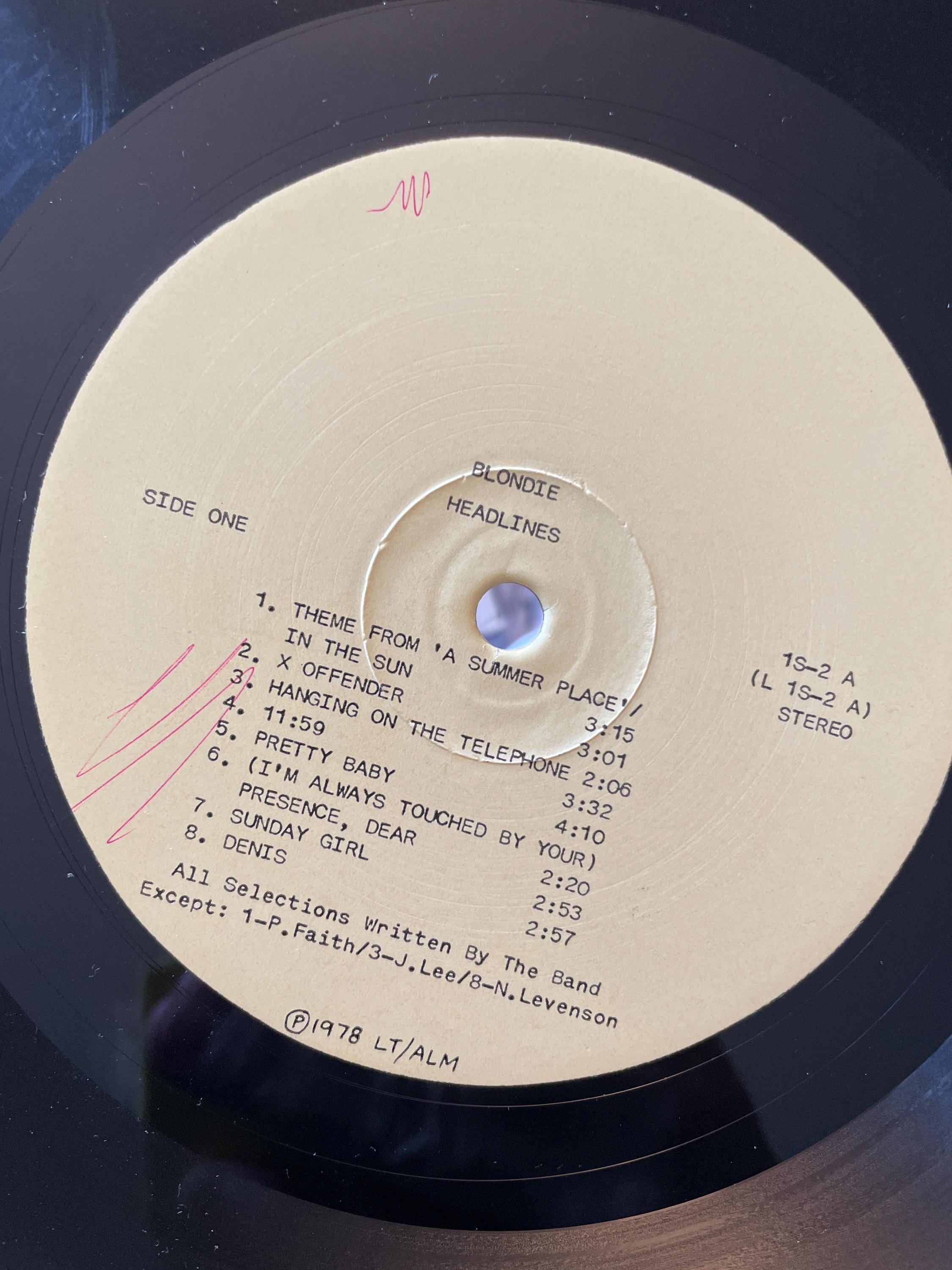 Blondie RARE LP "headlines" Out of Print 1978 NM- Vinyl, V.G. Sleeve ...