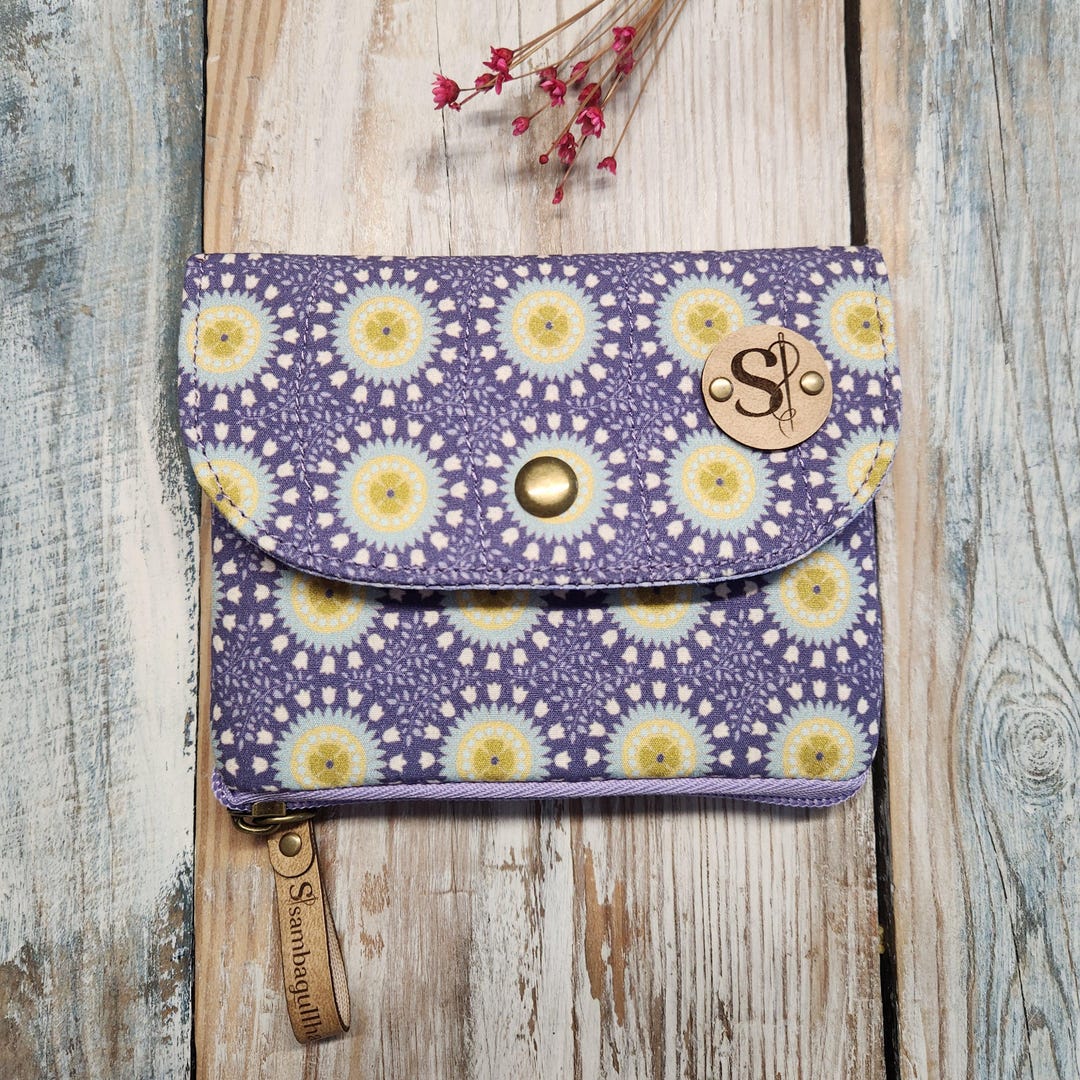 Alana Wallet, Floral Print Fabric Wallet, Clutch Wallet, Girl's Wallet ...
