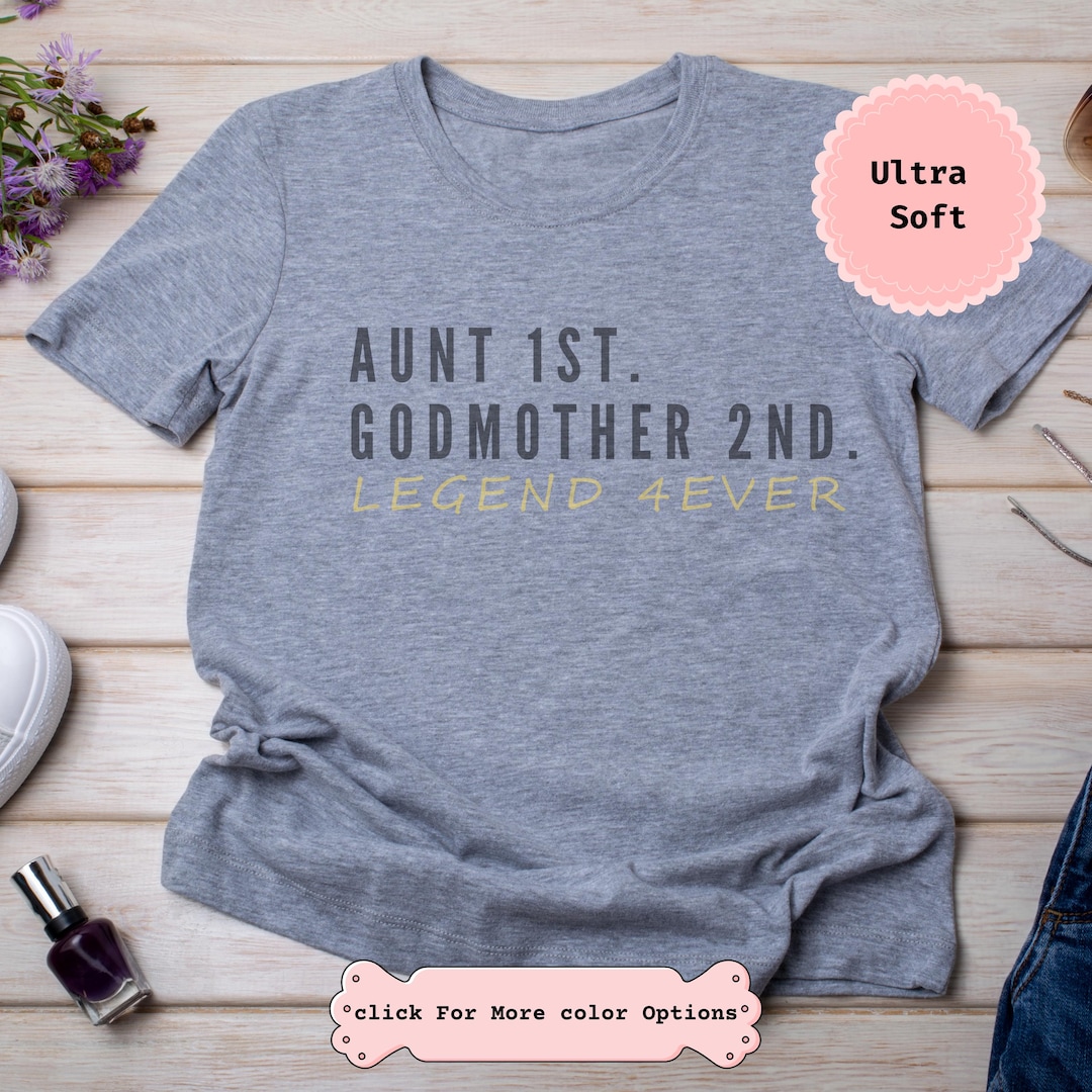 God Mother Gift, God Mother Proposal T Shirt Present, Unisex Jersey ...