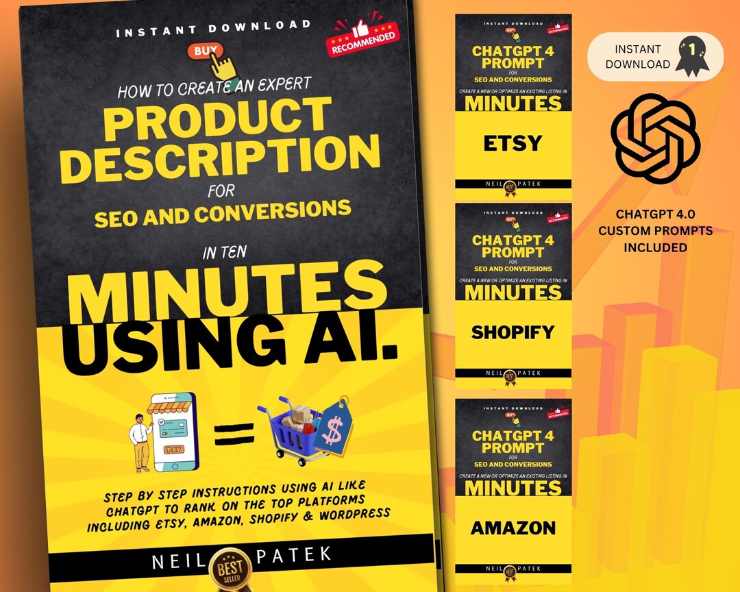 Amazon Master Product Descriptions: SEO Optimization Keyword - Etsy