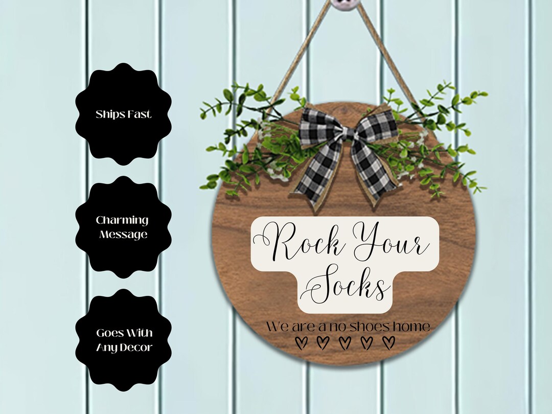 No Shoes Inside, Take Your Shoes Off, Rustic, Farmhouse, Front Door ...