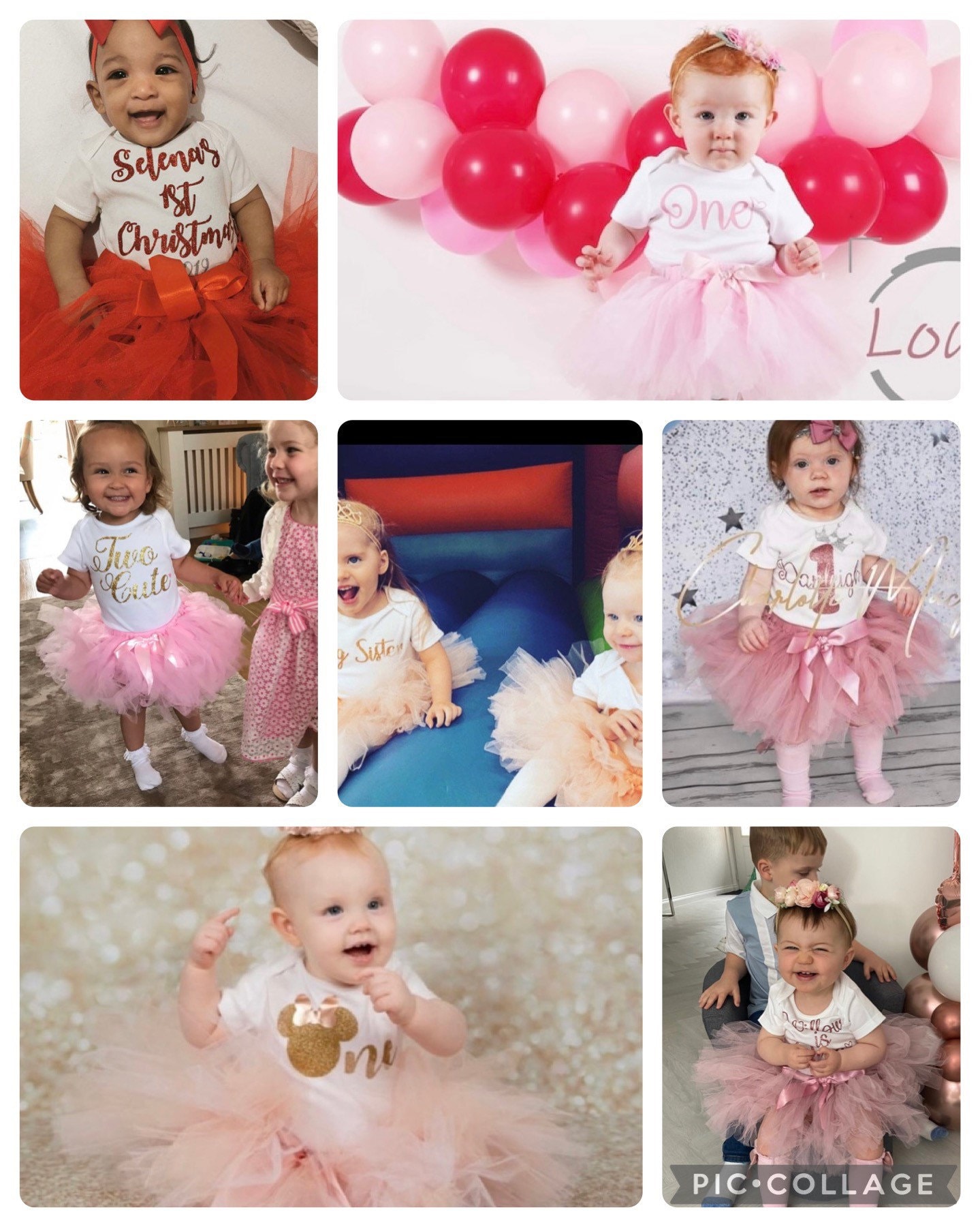 Girls 1st First Birthday Cake Smash Outfit Personalised Dusky - Etsy UK
