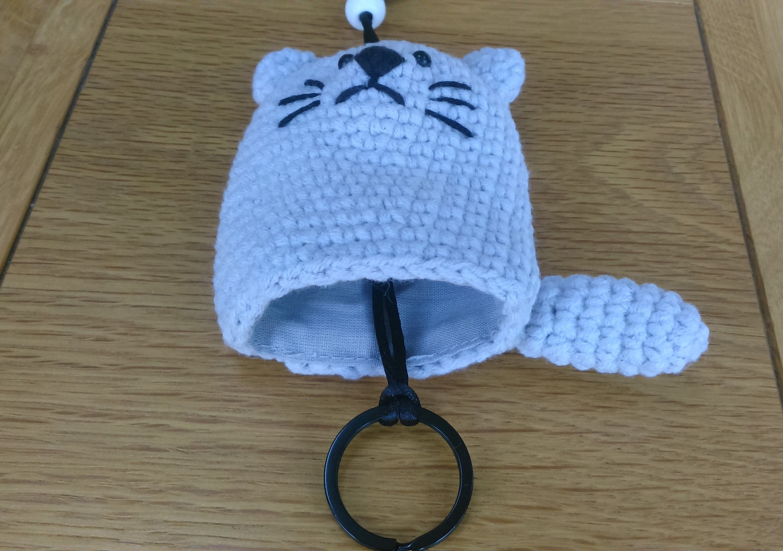 Key Case, Crochet Key Case, Cat Key Cover, Cat Key Pouch, Cat Key ...