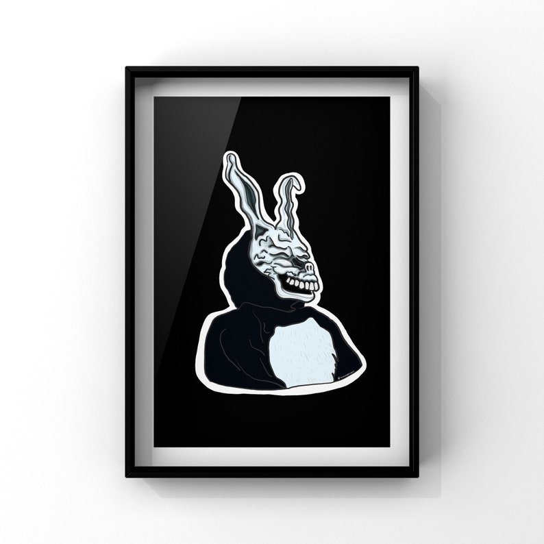 Donnie Darko Sticker Handmade Printable Vinyl Laminated - Etsy UK