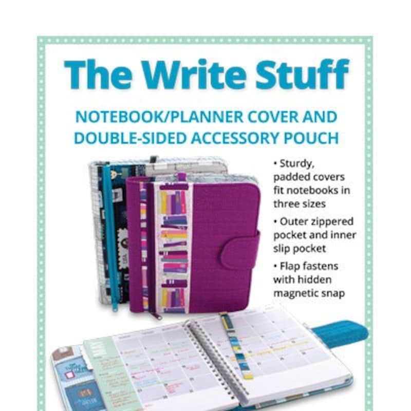 Notebook Cover Sewing Pattern - Etsy