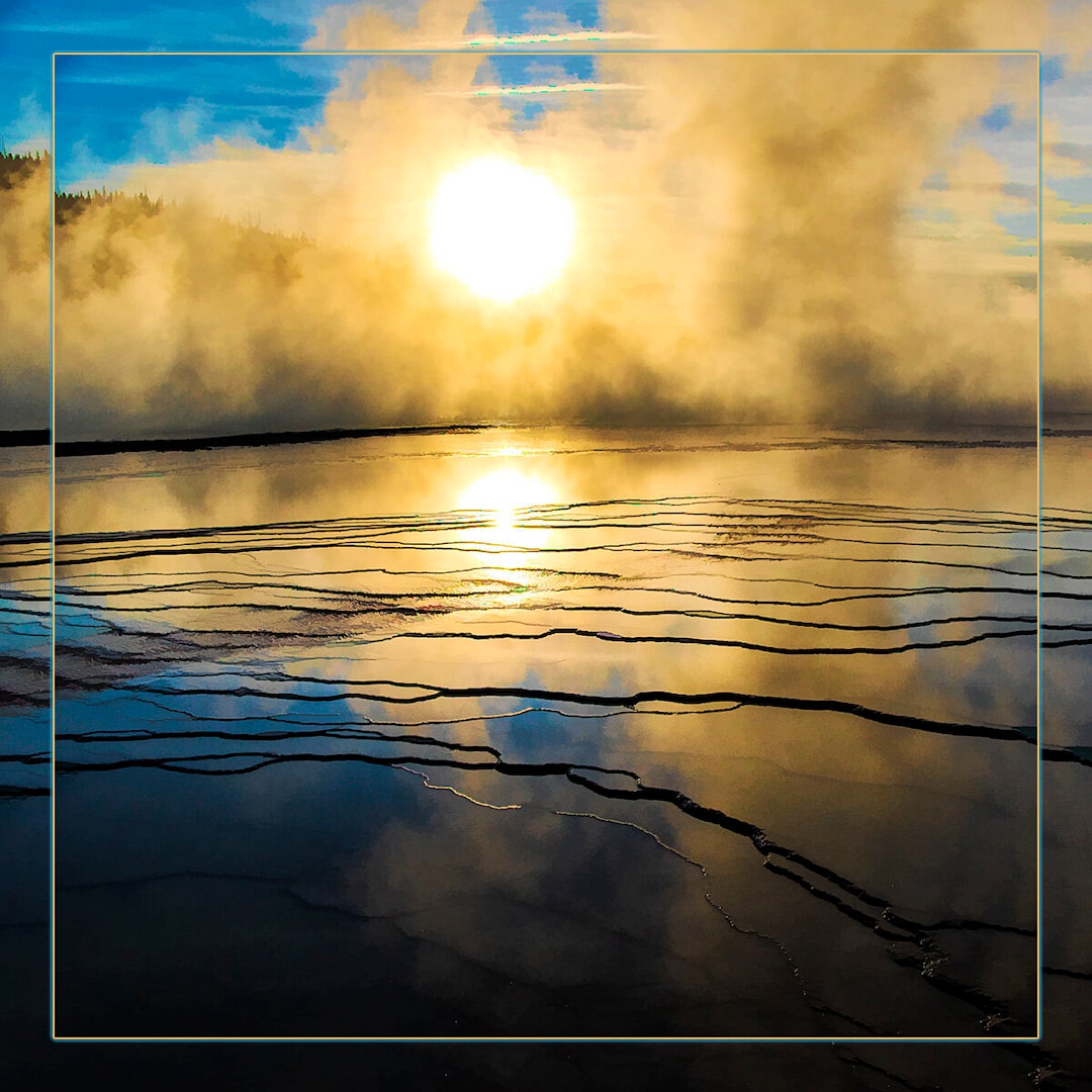 Grand Prismatic Sunset Fabric Panel, Quilt Panel, Quilting Cotton ...