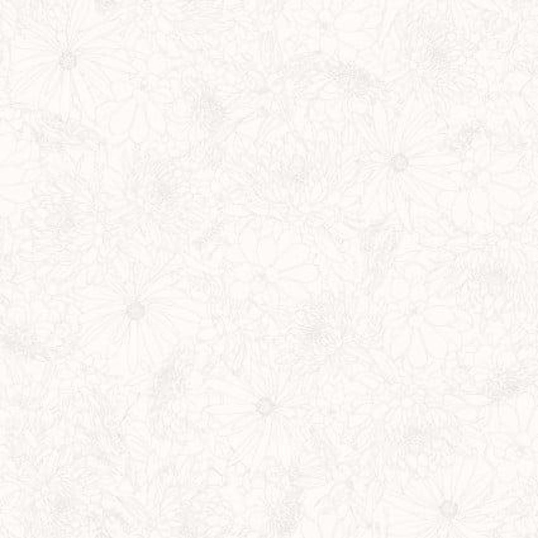 MAS328-SW Solitaire Blossom - Soft White - Sold by the Yard - Premium ...
