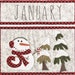 MM13-1 - January Monthly Calendar Series Pattern and Button Pack ...