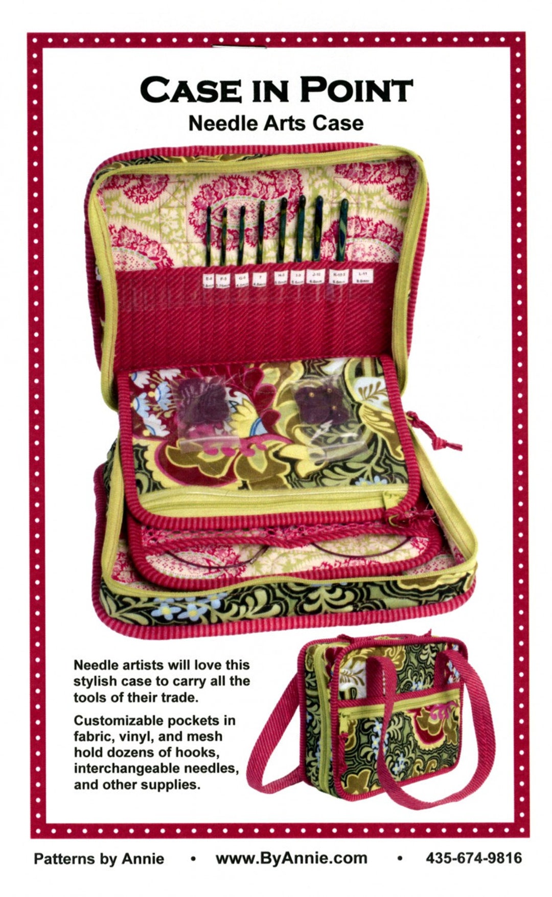 Byannie Patterns, Case in Point Pattern, Organizer Bag Pattern, Travel ...