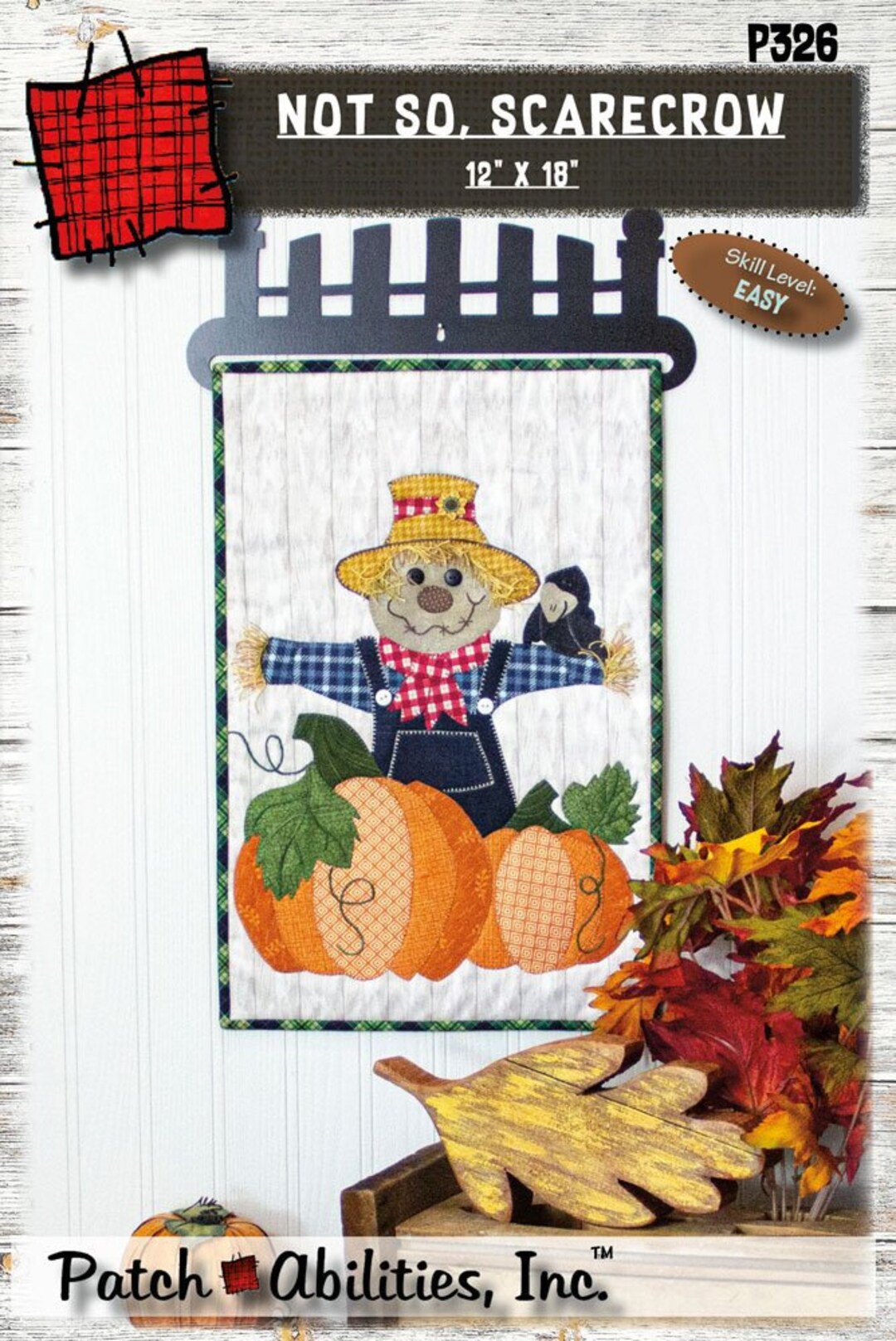 P326 Not so Scarecrow Pattern, A Patch Abilities Pattern - Etsy