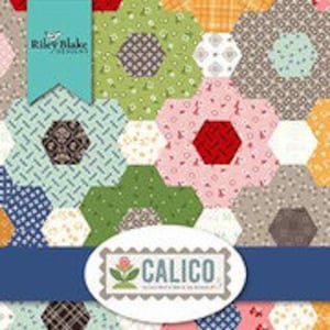Lori Holt Fabric, Quilting Cotton, Calico Meadow Frosting, Fat Quarters, Half Yard or by the ...