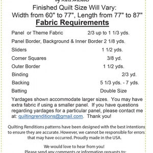 Sliders Quilt Pattern - Etsy