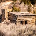 Old West Cabin Fabric Panel - FAR-016, Size 24" X 16", Quality Quilting ...