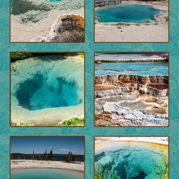 Yellowstone Panel Fabric - Etsy