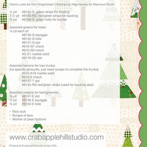 Frostys Tree Farm Pattern - Etsy