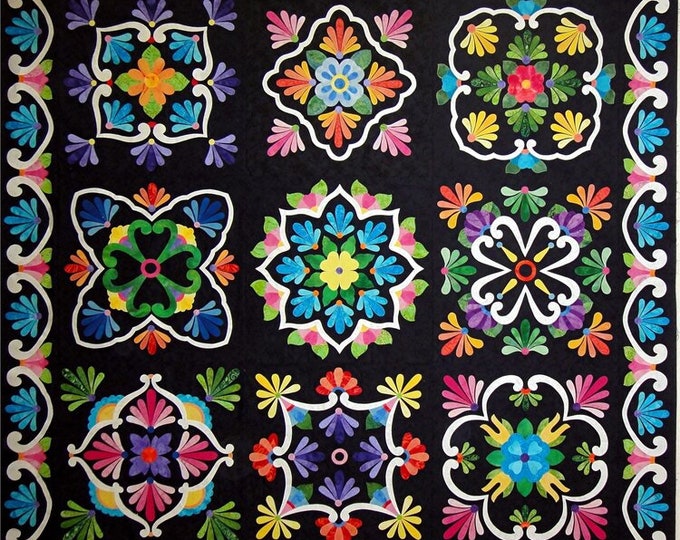 Fiesta De Talavera Quilt Pattern Designed by J. Michelle Watts ...