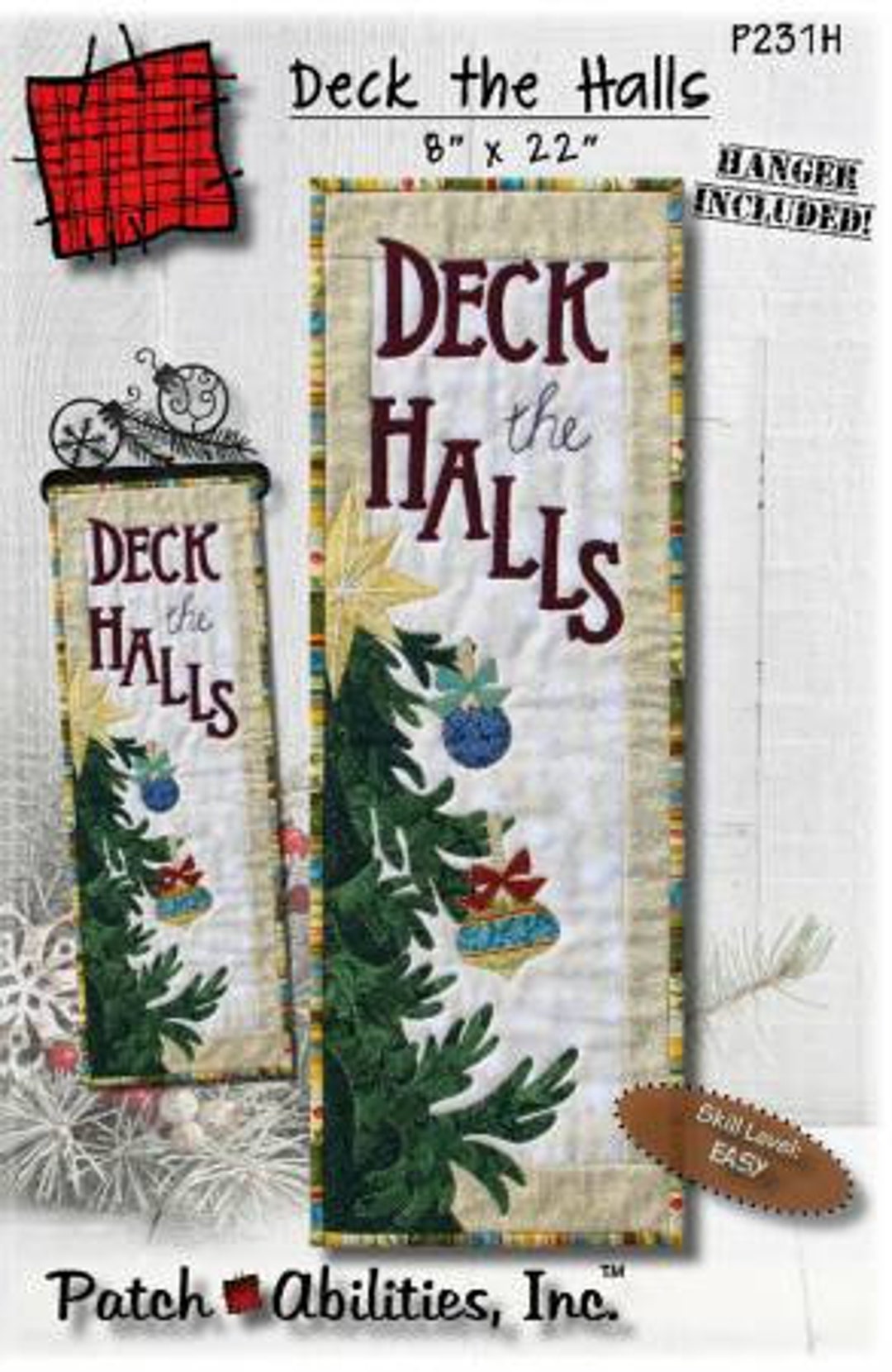 Deck the Halls With Hanger - Pattern - Etsy