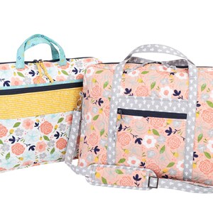 Byannie Patterns, Executive Carryalls II Pattern, Laptop Computer Bag ...