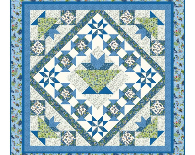 Antique Blue - Pattern Based on Something Blue Collection - by Tina ...
