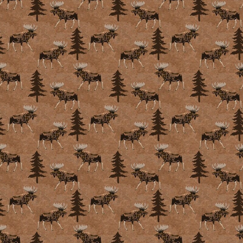 Moose Fabric - Etsy