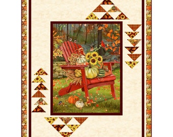 Reflections of Autumn Quilt Pattern - Etsy