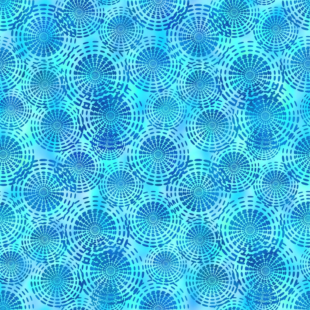 5JYP-2 Circles Blue / Dazzle Collection Designer: Jason Yenter ...