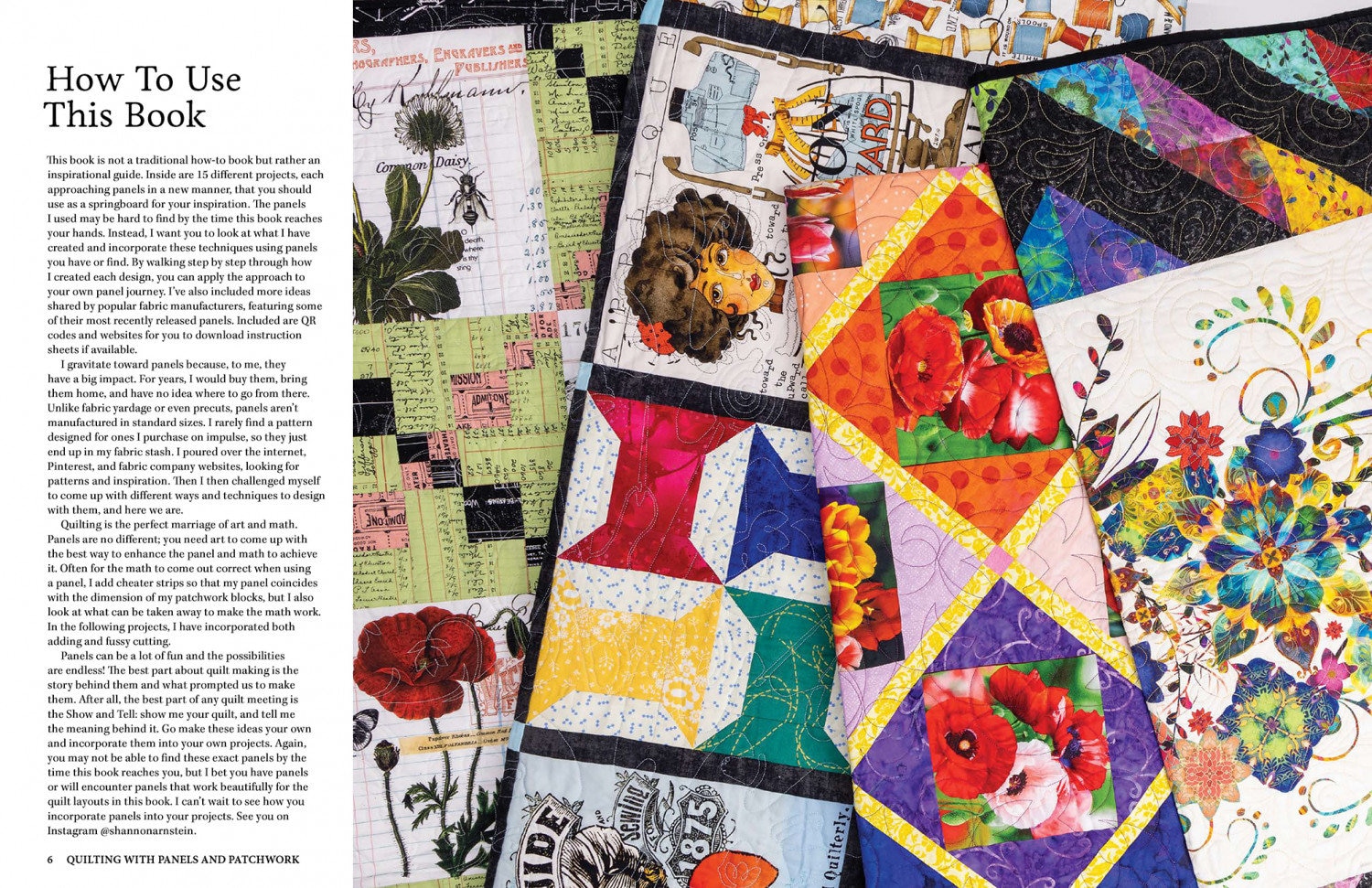 Quilting With Panels and Patchwork - Etsy Canada