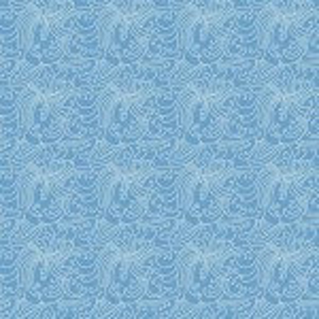 Riptide Waves Blue - Sold per Yard - Premium 100% Cotton Fabric - Etsy