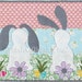 P235 Easter Bunnies Runner - Pattern - Etsy