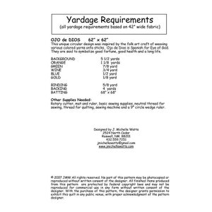 Ojo De Dios - Pattern Designed by J. Michelle Watts - Southwest Design ...