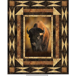 I'm the Boss Bull Buffalo Pattern - Etsy