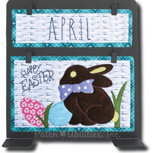 MM13-4 April Monthly Calendar Pattern - Calendar Series Stand Sold ...