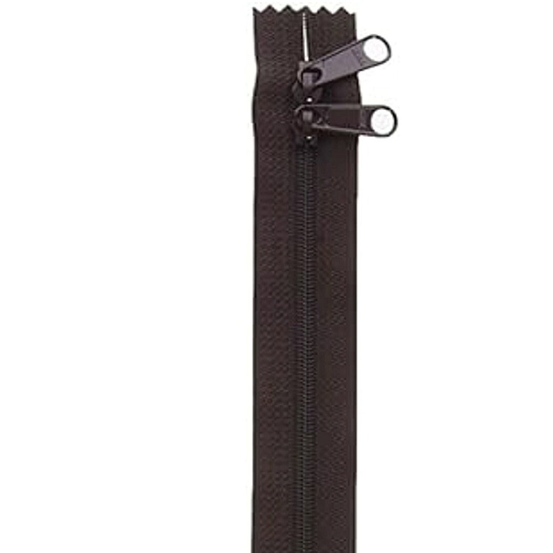 Byannie Zippers, Sable Double Slide Zipper, 30 Inch or 40 Inch, Perfect ...