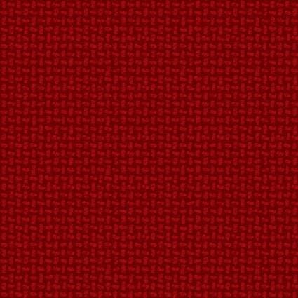 MASF18509-R - Dark Red, Basket Weave, Woolies Flannel, Maywood Studio ...